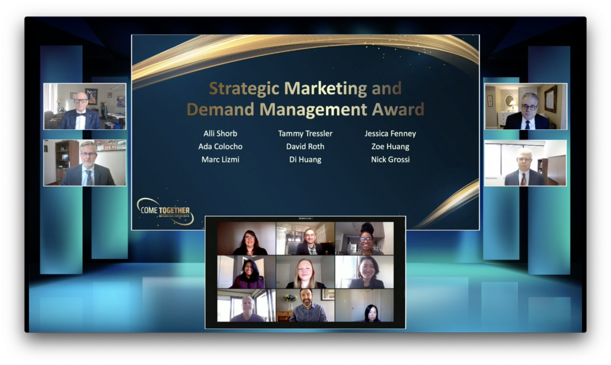 Hughes 2021 Sales and Marketing Awards - TalkingTree Creative